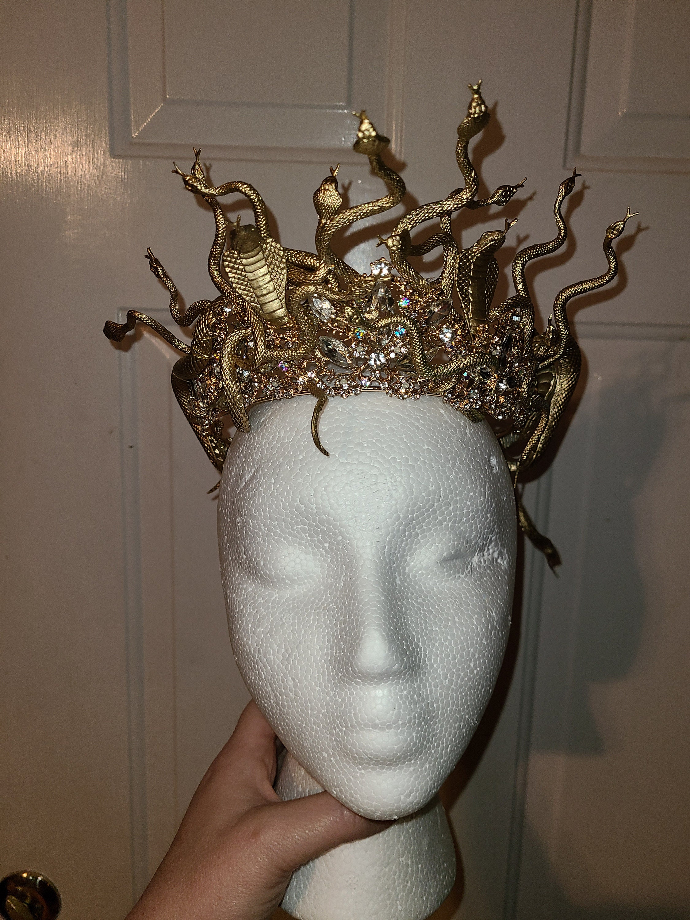 Medusa Headpiece. Gorgon Headpiece. Gorgeous Halloween Photo | Etsy