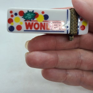 1999 Wonder Bread Porcelain Hinged Box With Sandwich Trinket. - Etsy