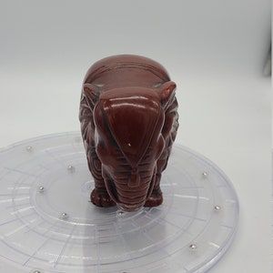 Vintage Ceramic Vernissage Red Elephant Figurine. - Etsy