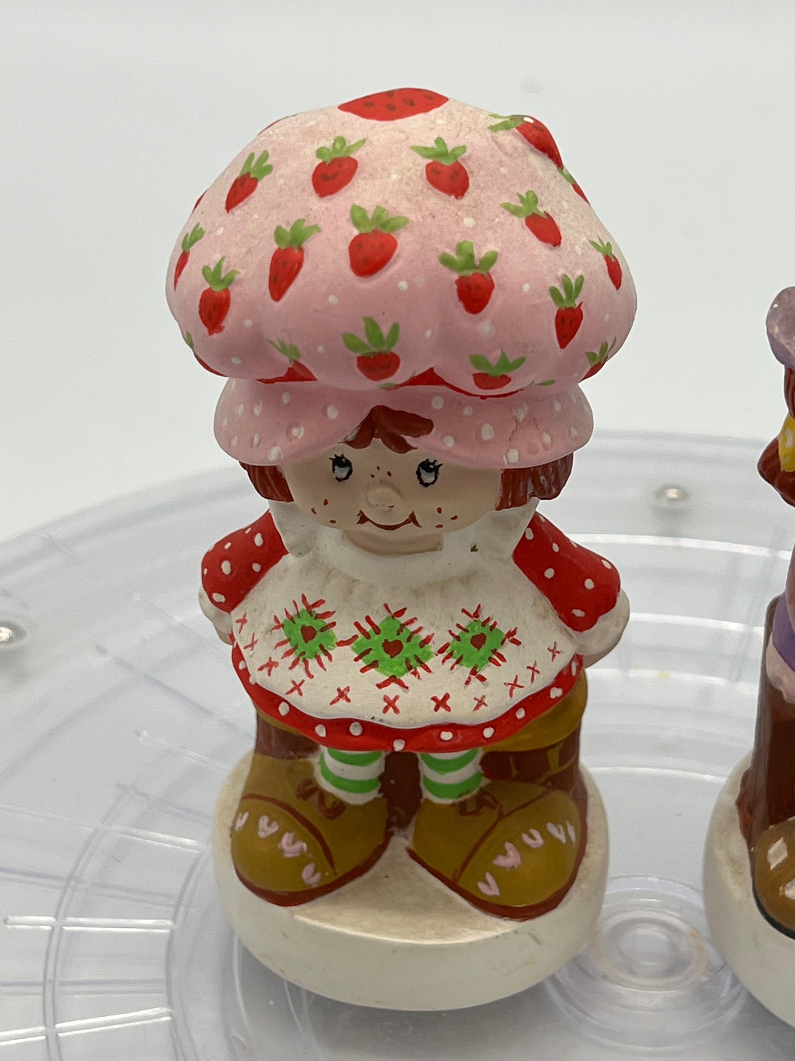 Vintage Strawberry Shortcake and Blueberry Muffin Hand Painted Ceramic ...