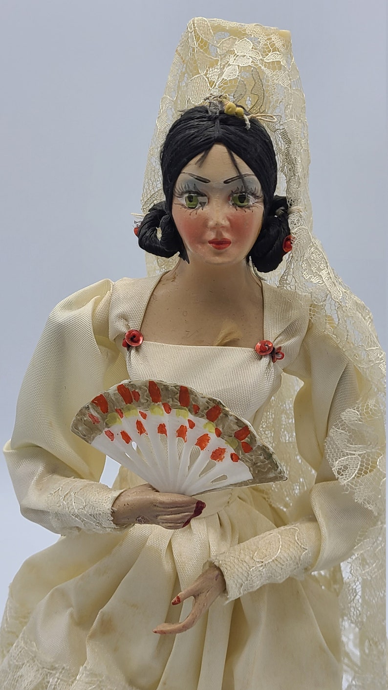 Beautiful 1950s 15 Inch Spanish Bride. | Etsy