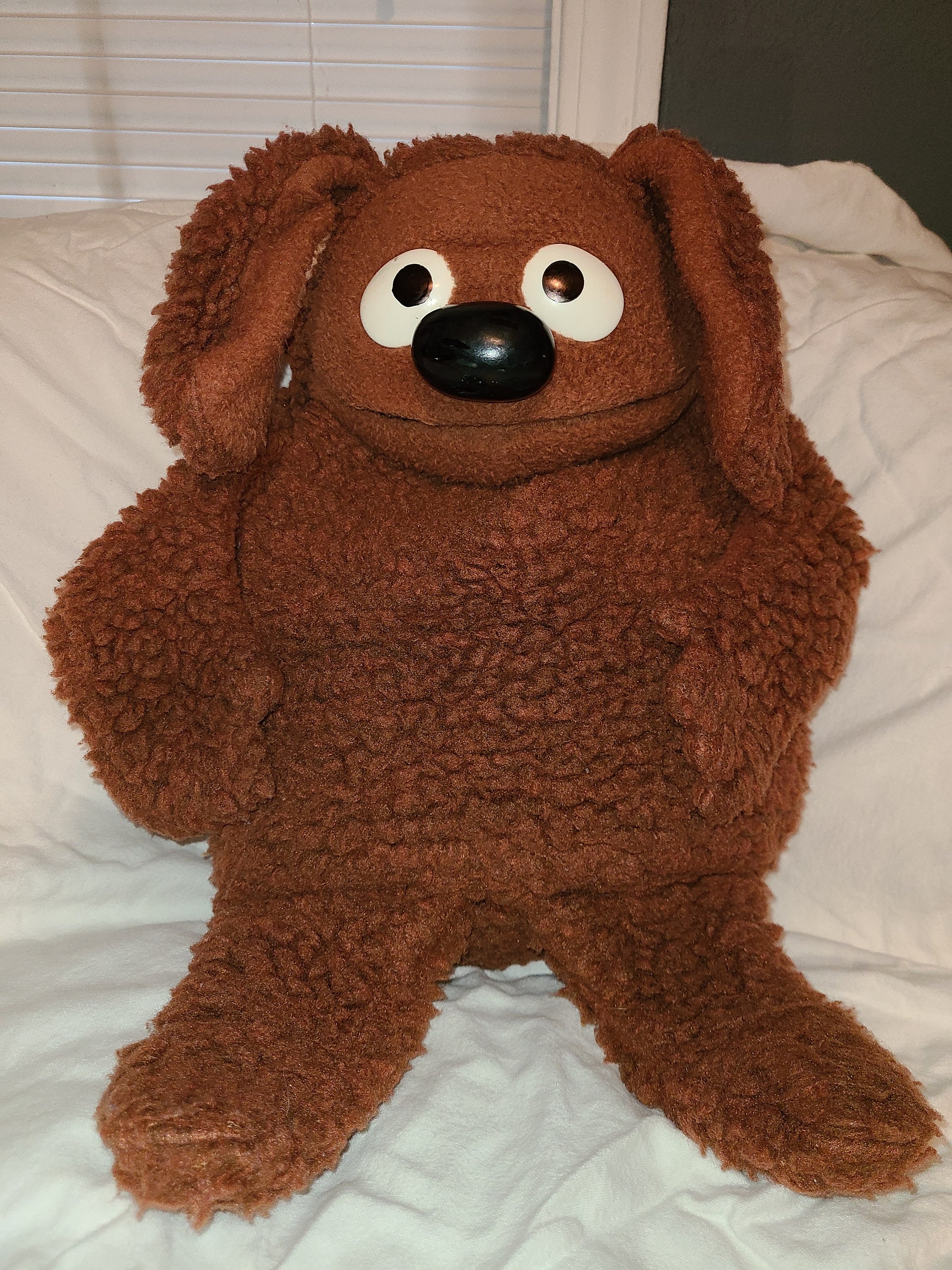 Vintage Hard to Find 1977 Fisher-price Muppets Rowlf Puppet - Etsy