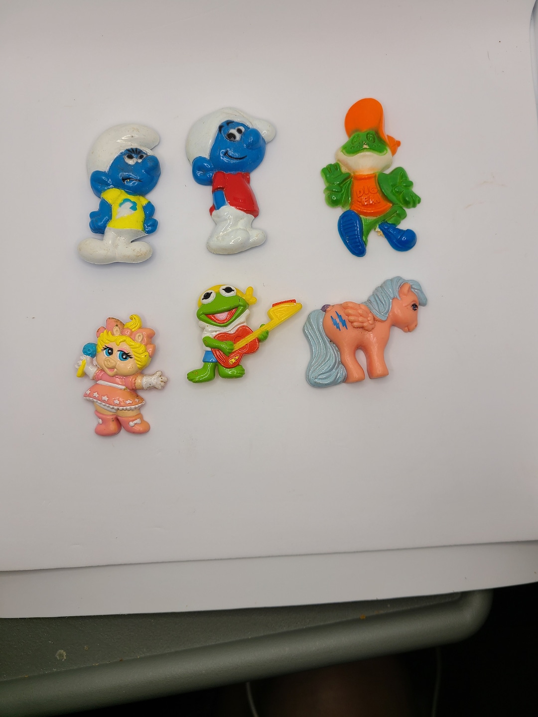 Vintage Muppet Babies, Smurfs, Dig'em Frog and One My Little Pony ...