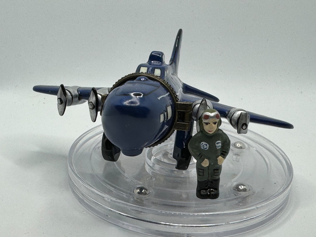 Military Plane Porcelain Hinged Box With Pilot Trinket. - Etsy