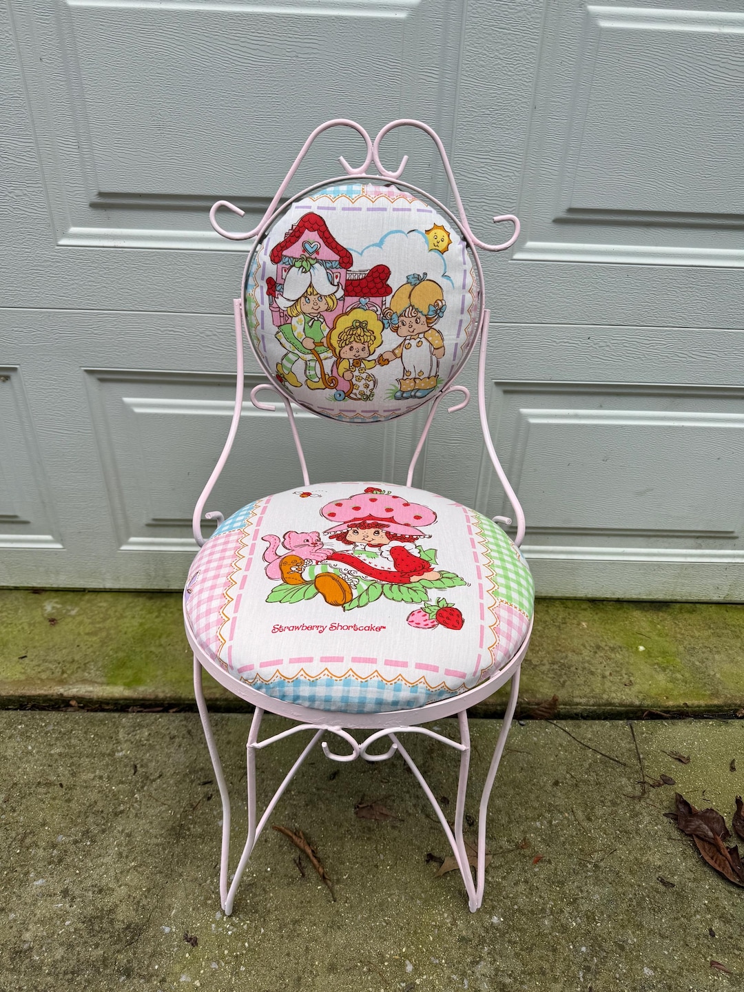 Strawberry Shortcake Cartoon Character Ice Cream Parlor Chair. - Etsy