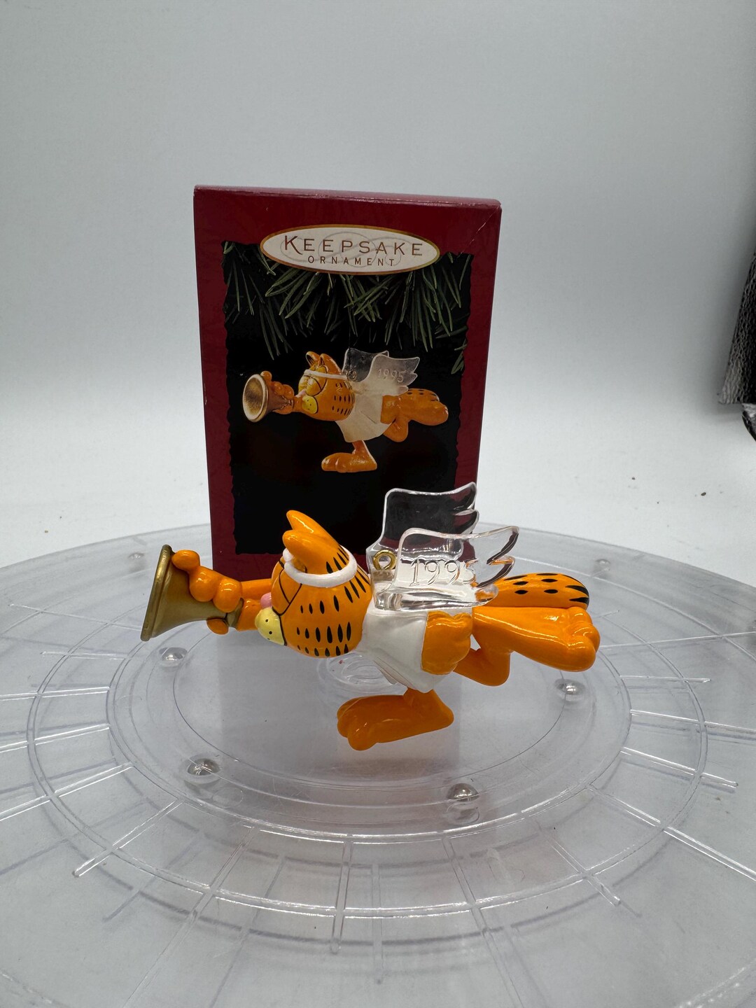 1995 Hallmark Keepsake Garfield Angel Christmas Ornament, - Etsy
