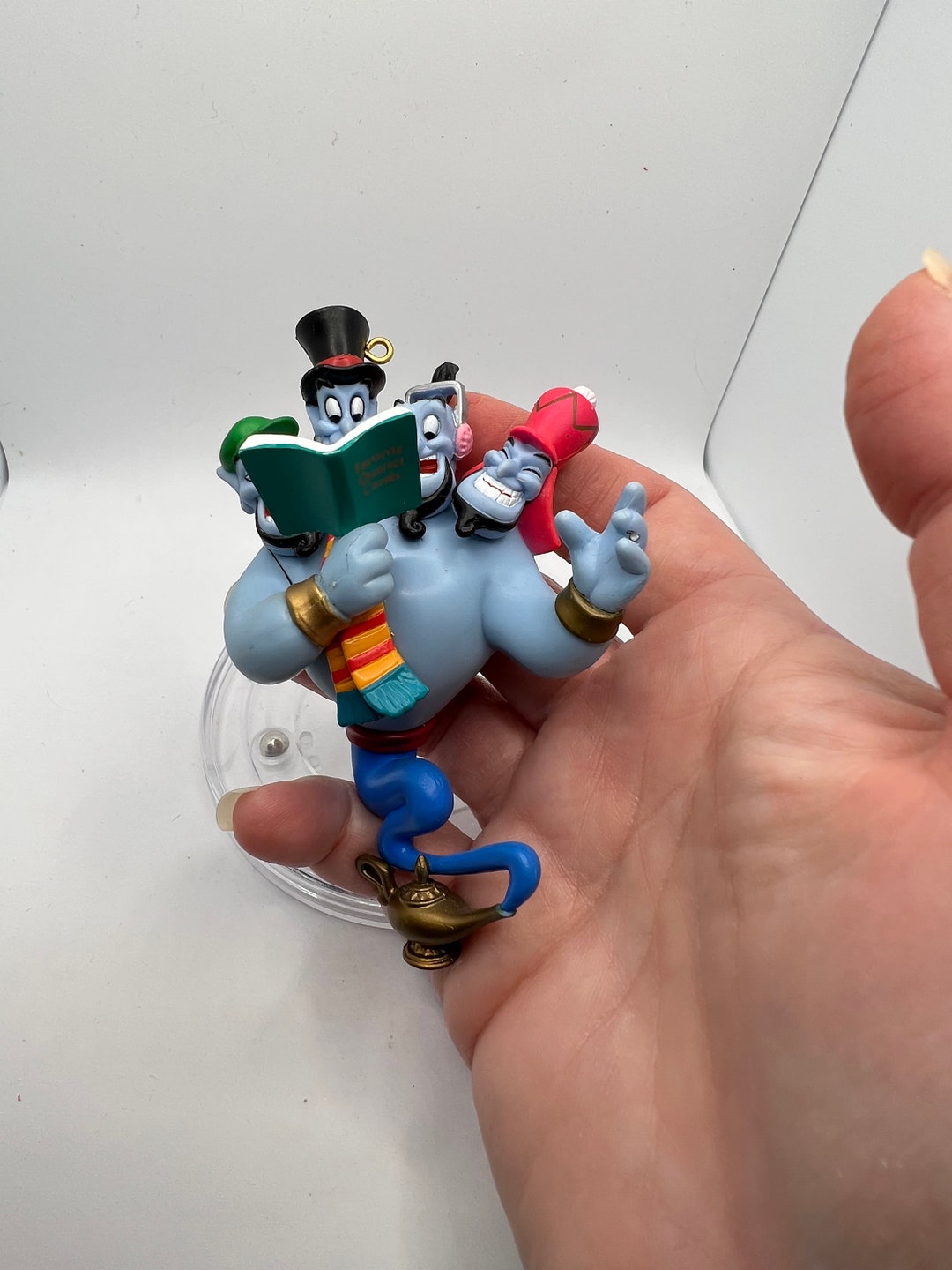 Vintage Enesco Disney Aladdin Genie Christmas Ornament, Original Box - Etsy