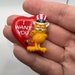 1980’s Rare Garfield Valentine Themed Refrigerator Magnet, “I Want You ...