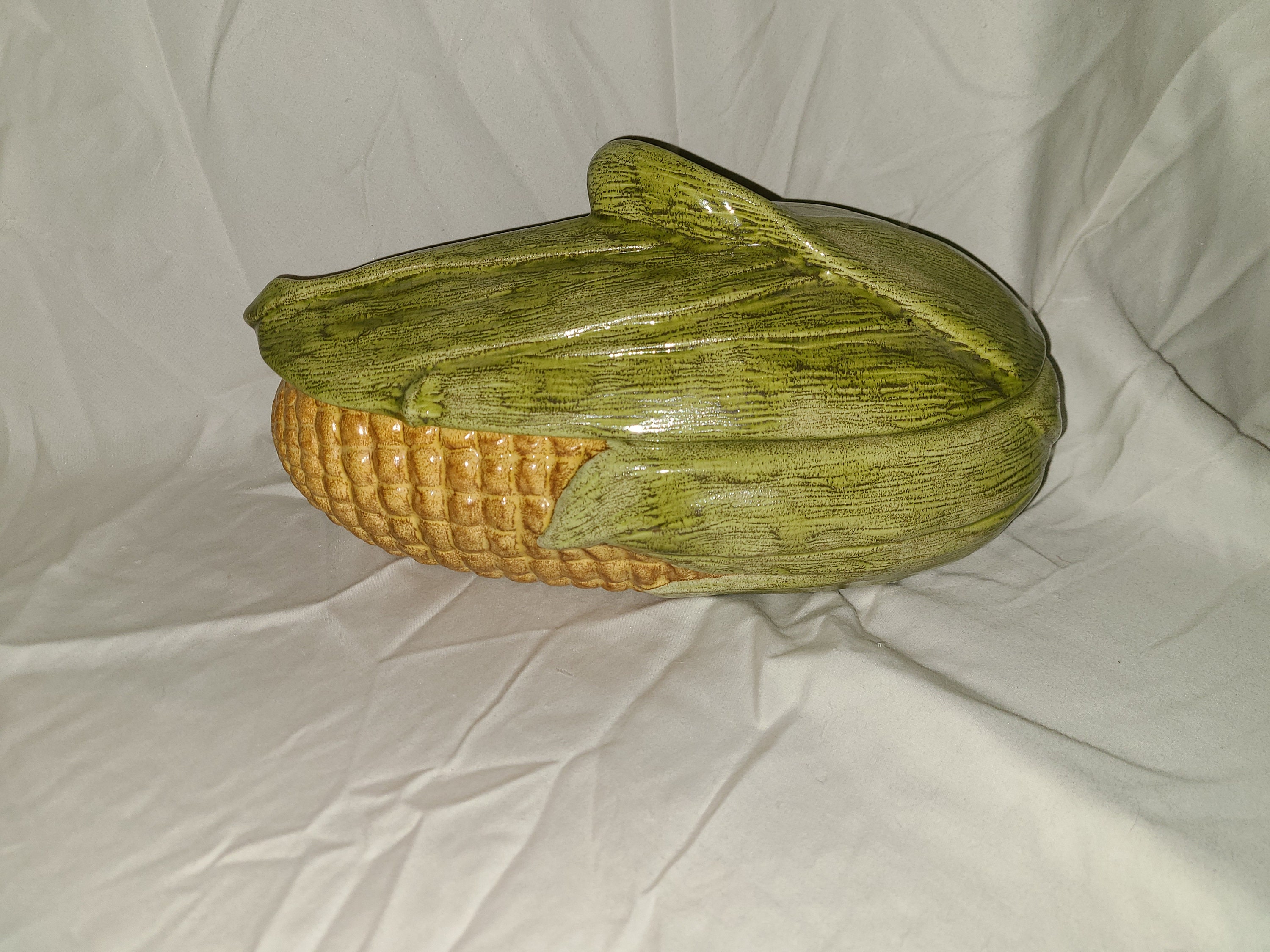 Beautiful Antique Hand Painted Ceramic Corn on the Cob Bowl | Etsy