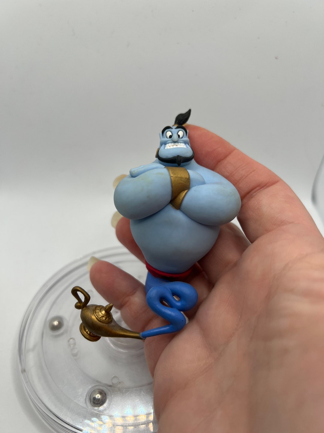 Vintage Enesco Disney’s Aladdin Genie “holiday Wishes” Christmas ...