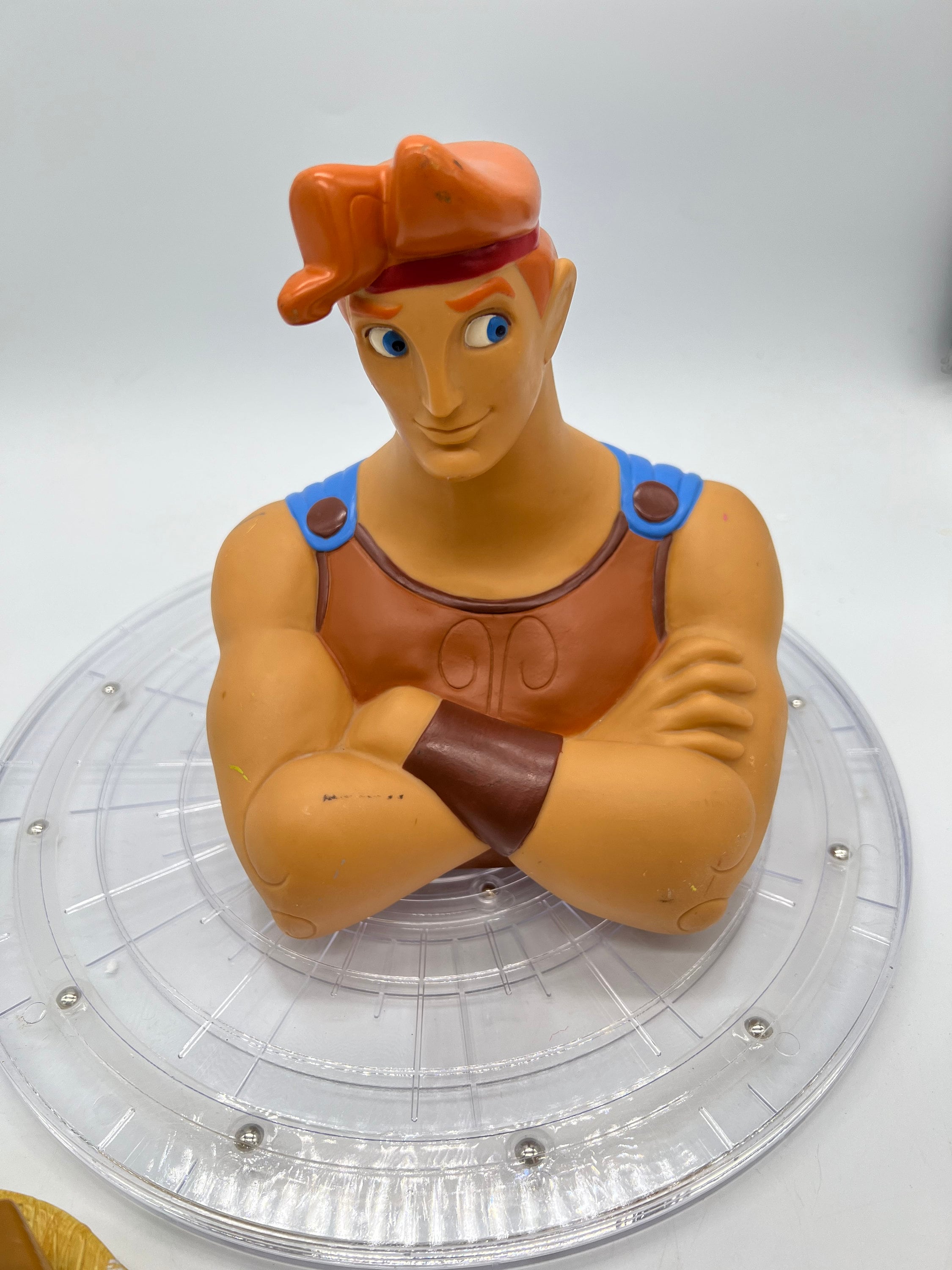 Vintage Disney Simba Buzz and Woody and Hercules Piggy Banks. | Etsy