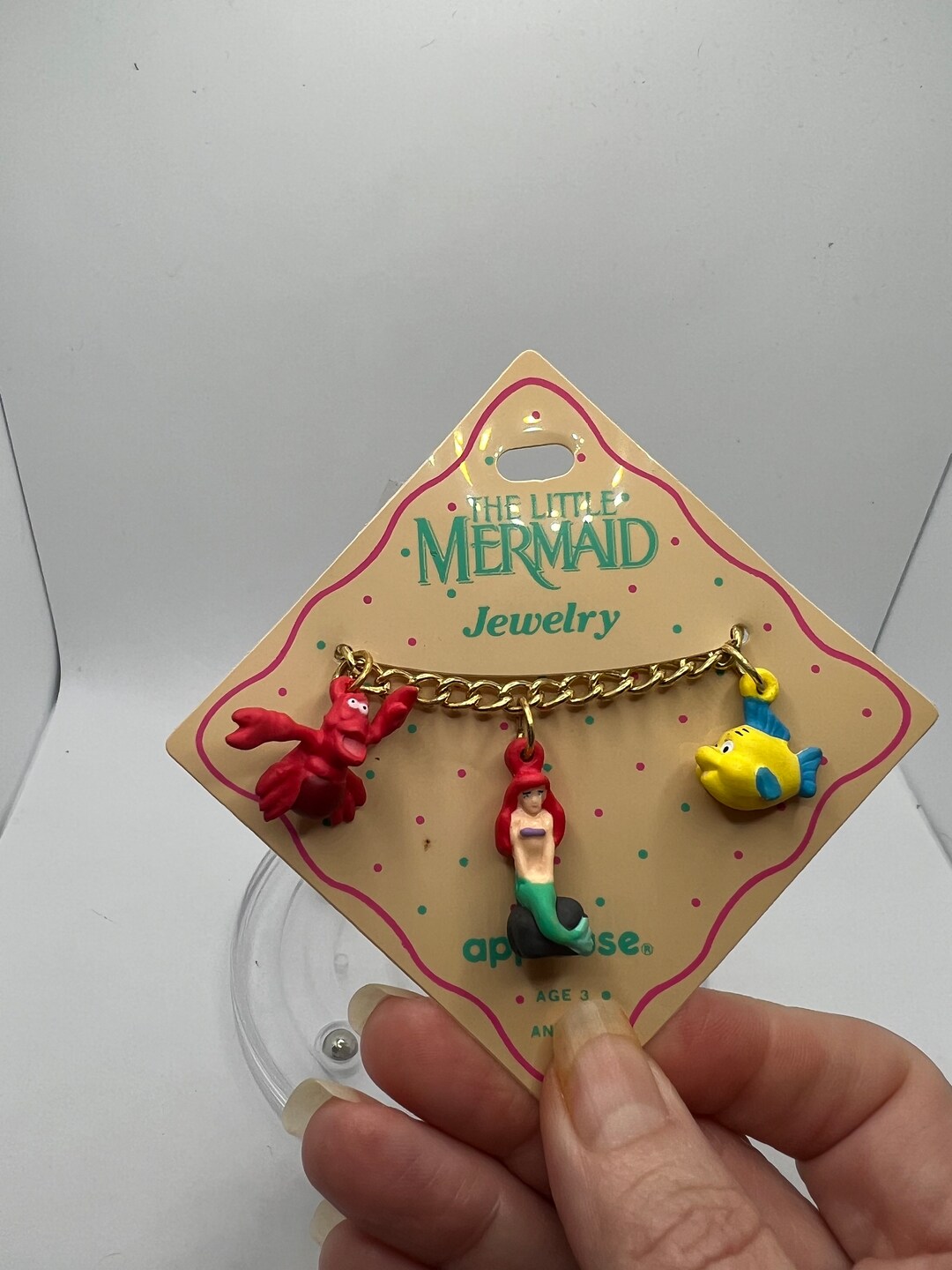 Rare Applause Disney’s the Little Mermaid Charm Bracelet! New Old Stock ...