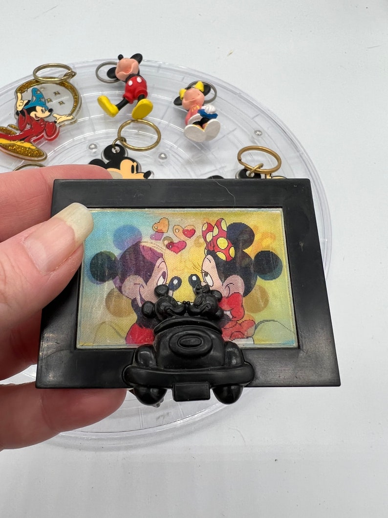 1980s and 1990s Disney Mickey and Minnie Mouse Key Chains. - Etsy