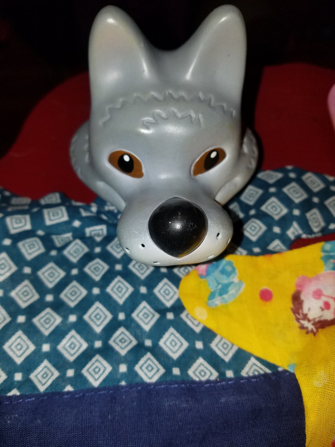 Vintage Animal Hand Puppets. Rubber Head With Cloth Body Hand - Etsy