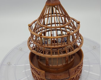 Bamboo Cage - Etsy