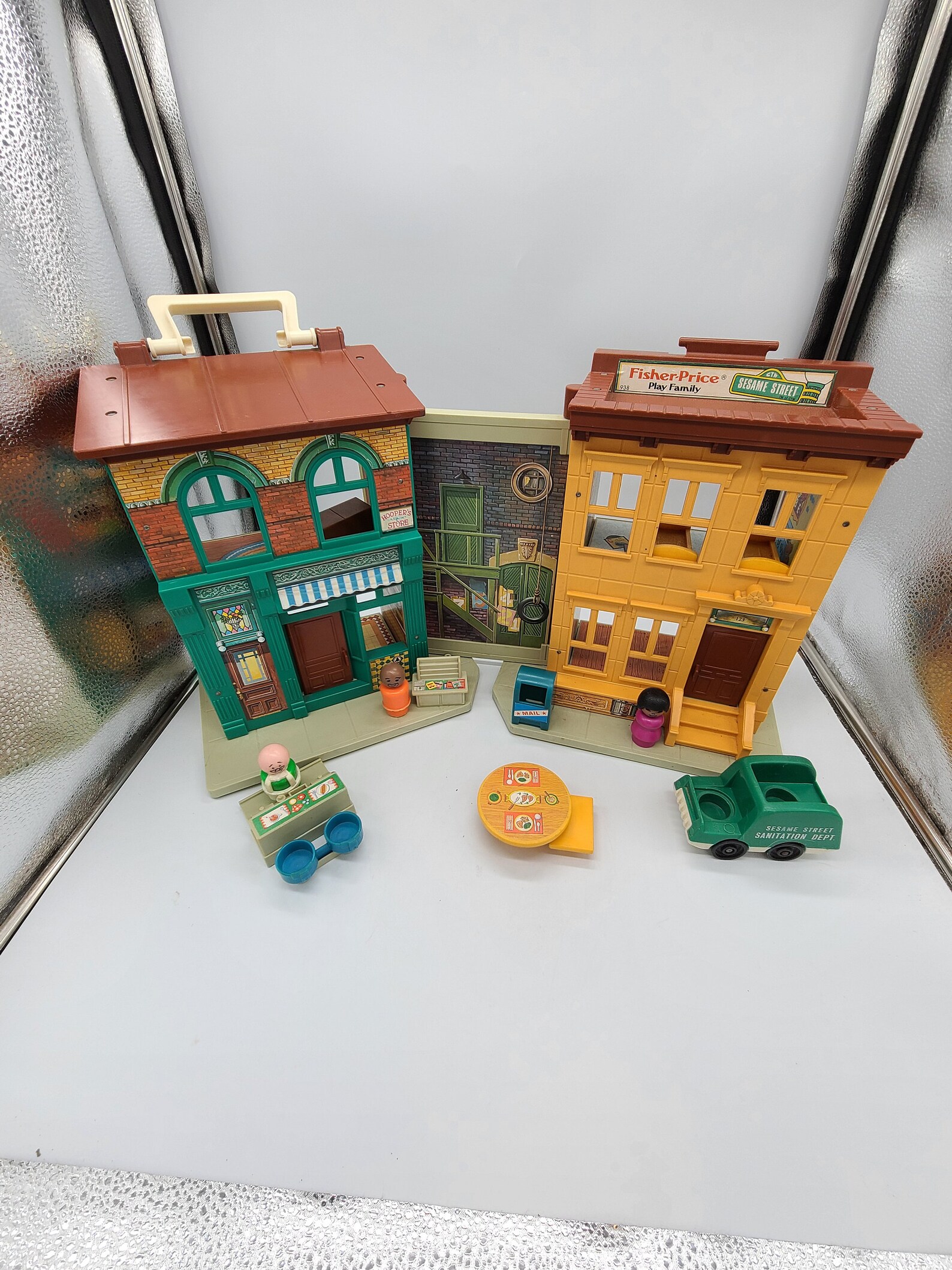 Vintage Fisher-Price 123 Sesame Street Playset. | Etsy