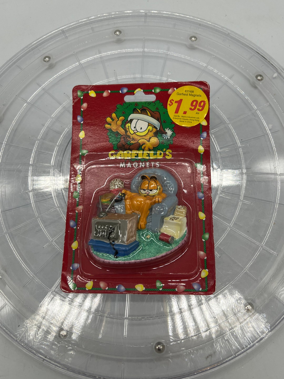 Garfield 1996 PAWS Refrigerator Magnet Mint in Pack! - Etsy