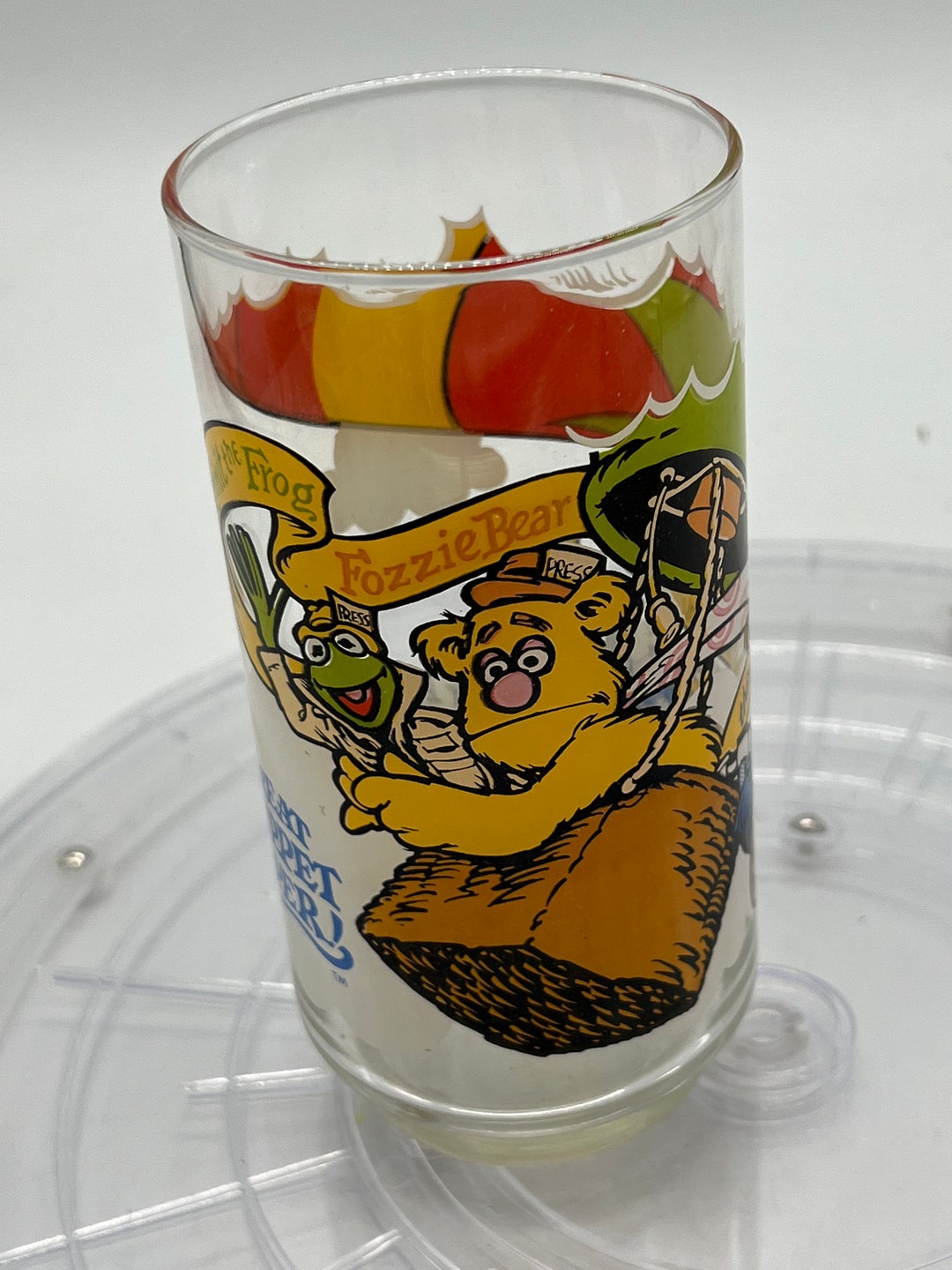 Vintage the Muppets Drinking Glasses. Miss. Piggy, the Great Muppet ...