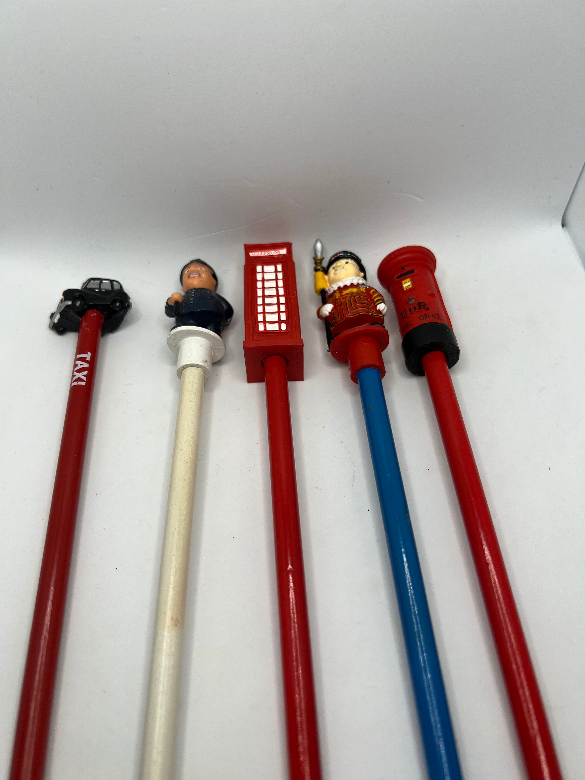 Vintage Novelty Europe Themed Pencils. - Etsy