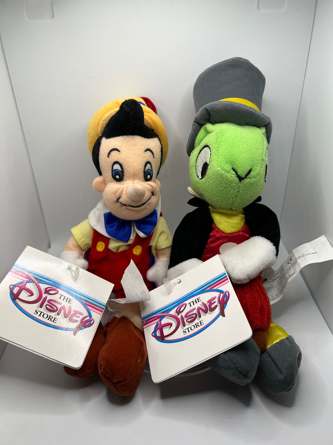 Vintage Disney Pinocchio and Jimmney Cricket Beanies. Sold Separately ...