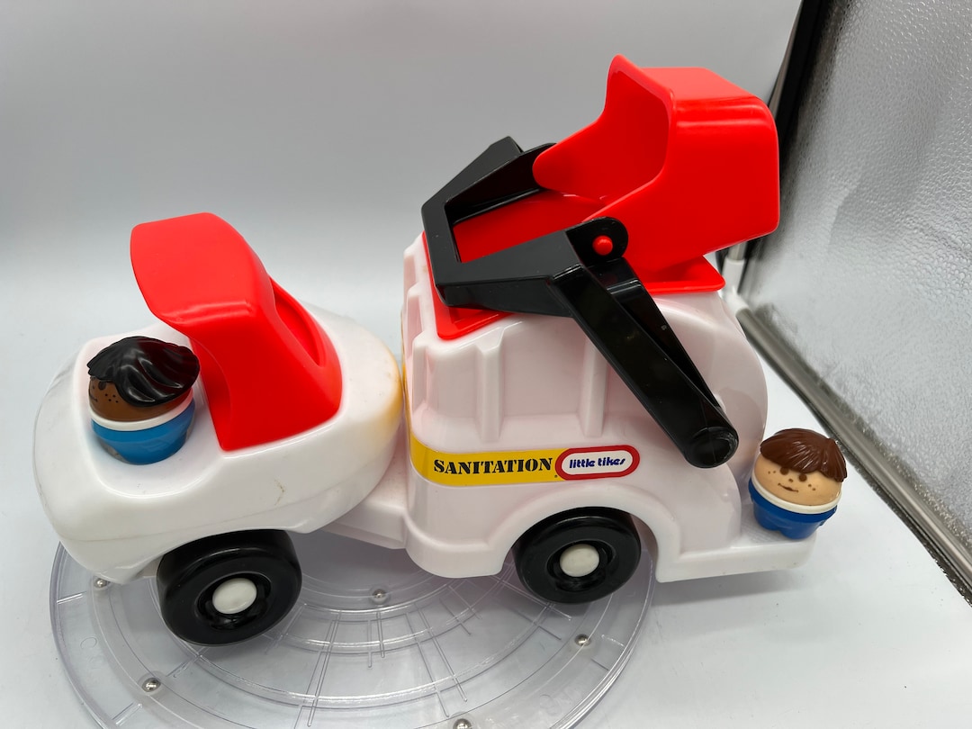 Vintage Classic Little Tikes Garbage Truck With Two People. - Etsy