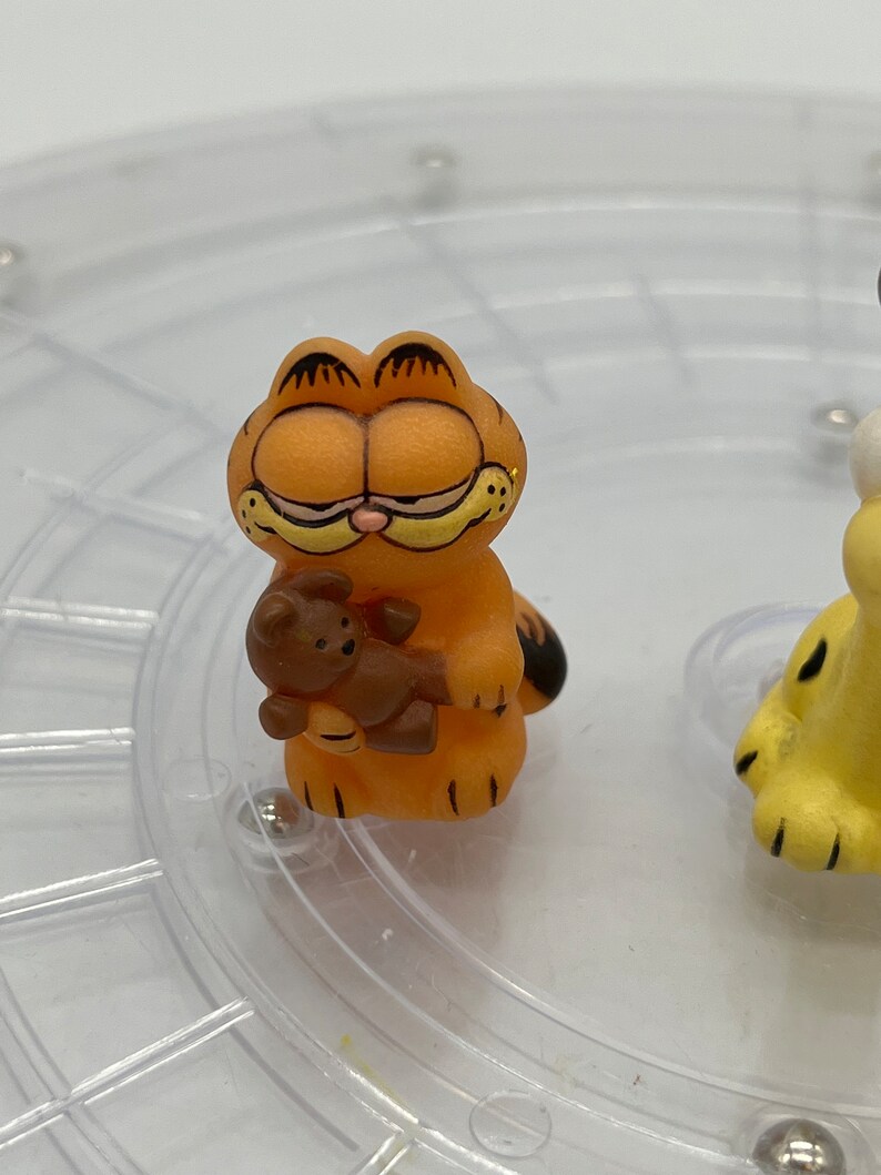 1980s Garfield and Odie Pencil Toppers Sold Separately - Etsy