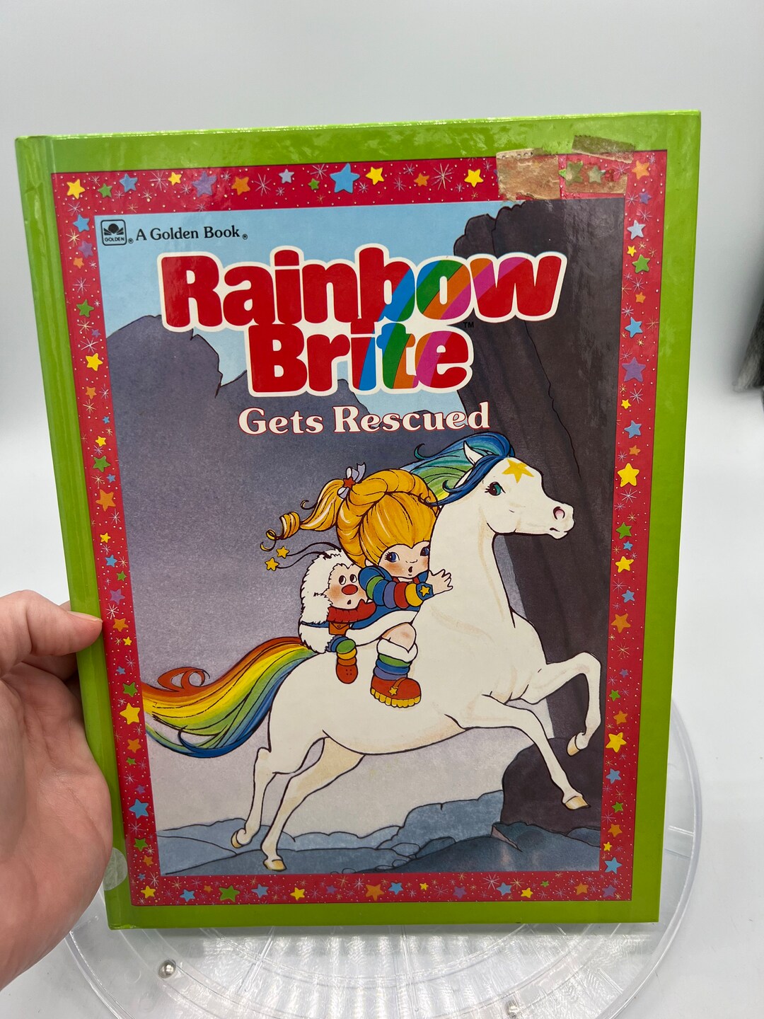 1984 Hallmark Cards A Golden Book “rainbow Brite Gets Rescued.” - Etsy
