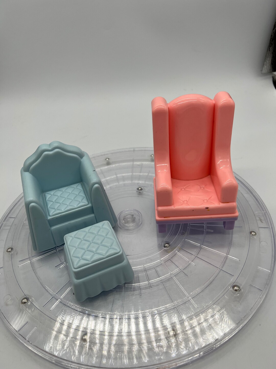 1990s Playskool Dollhouse Chair and Ottoman - Etsy