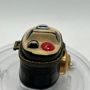 Vintage Photography Camera Porcelain Hinged Box With Picture Trinket ...