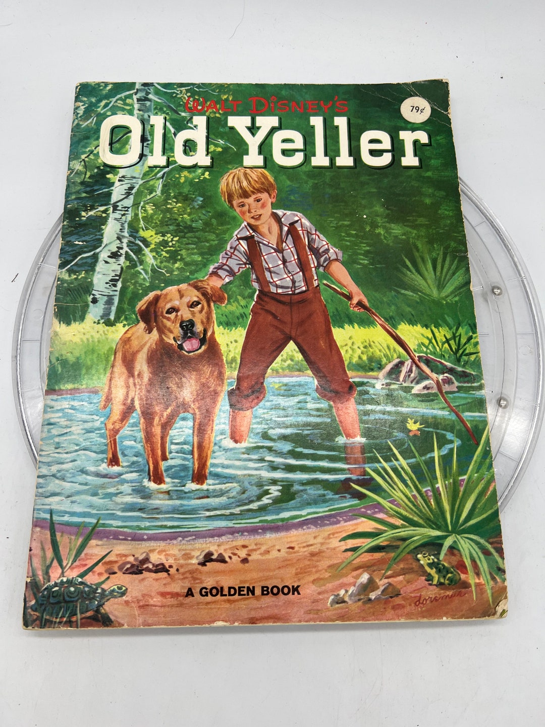 1958 Walt Disney’s Old Yeller A Golden Book! - Etsy