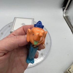 1999 PHB Elephant PEZ Candy Dispenser Porcelain Hinged Box With Pez ...