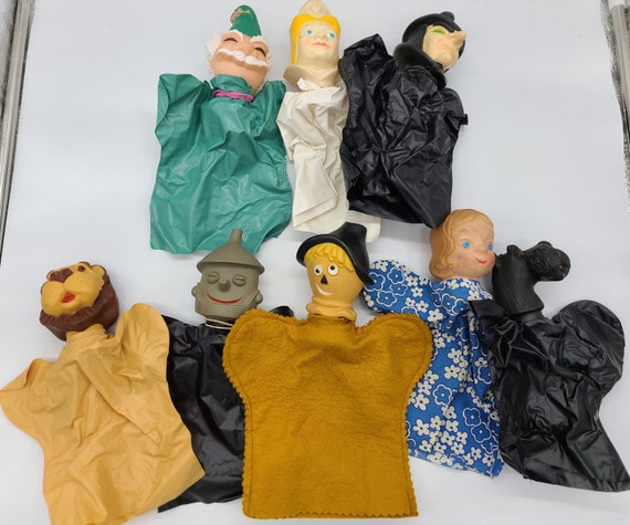 Vintage 1960s Wizard of Oz Hand Puppets. Sold Separately - Etsy