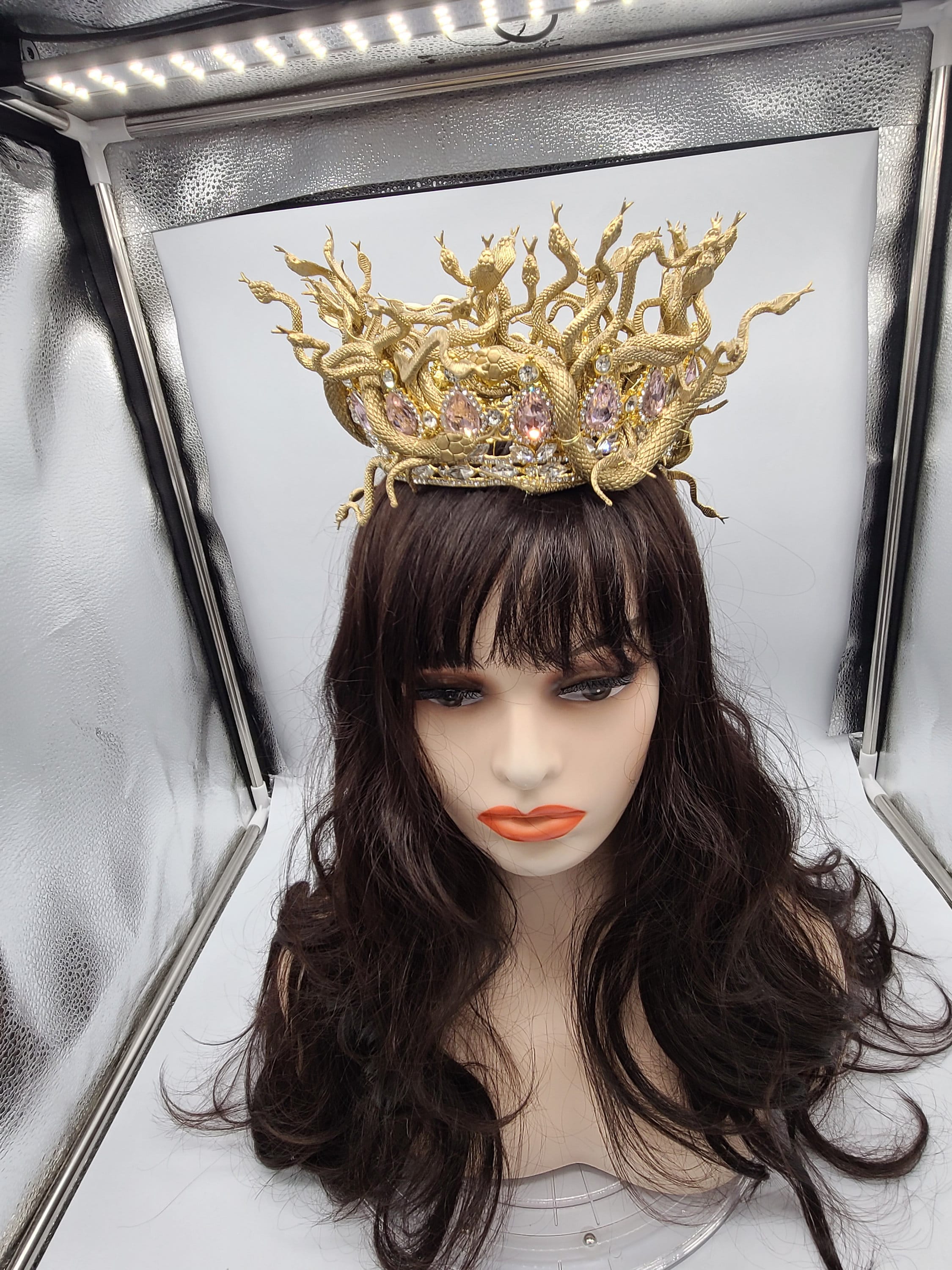 Medusa Crown Headpiece. Gorgon Headpiece. Cosplay. - Etsy