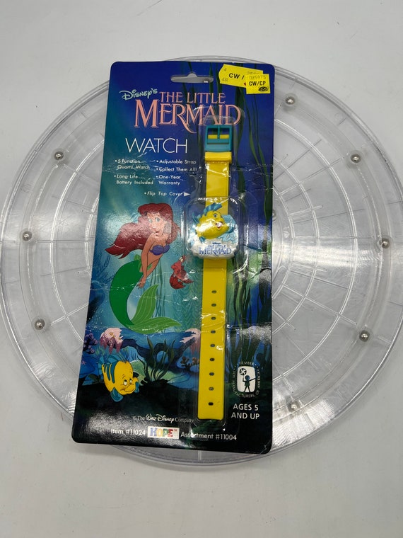 Vintage Disney's The Little Mermaid Flounder watch mi… - Gem
