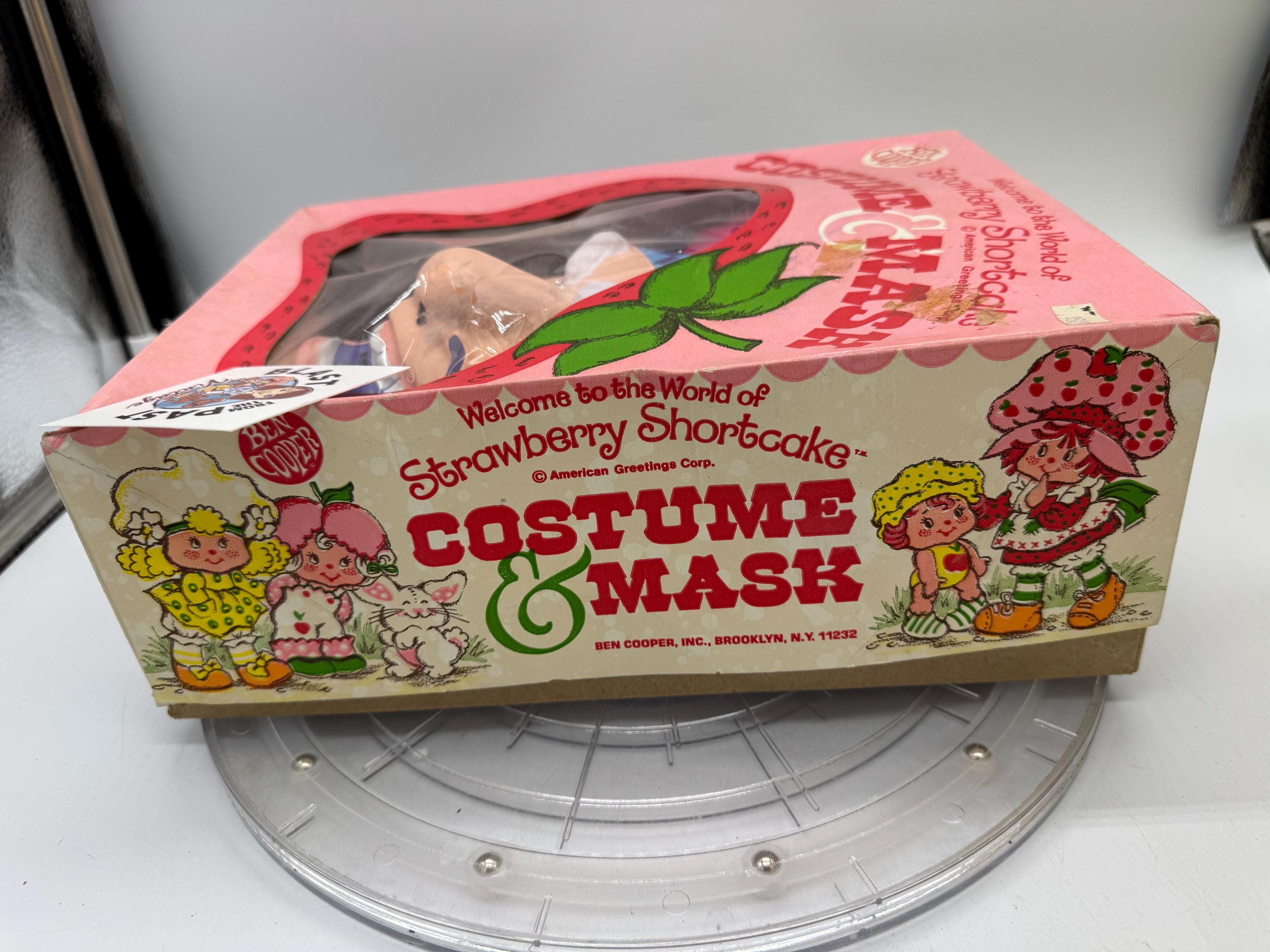 1981 Strawberry Shortcake the Purple Pieman Costume and Mask With Box ...