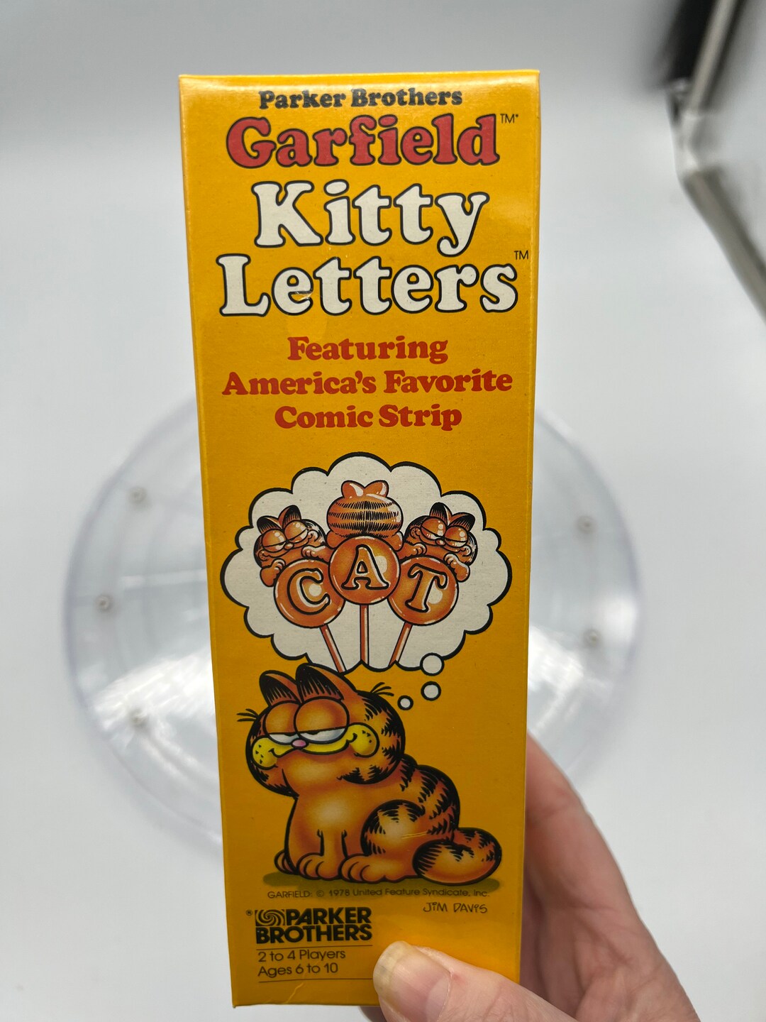 Parker Brothers Garfield Kitty Letters Game. - Etsy