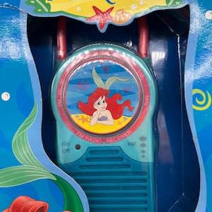 1990s Disneys the Little Mermaid Sea Radio With Box. - Etsy