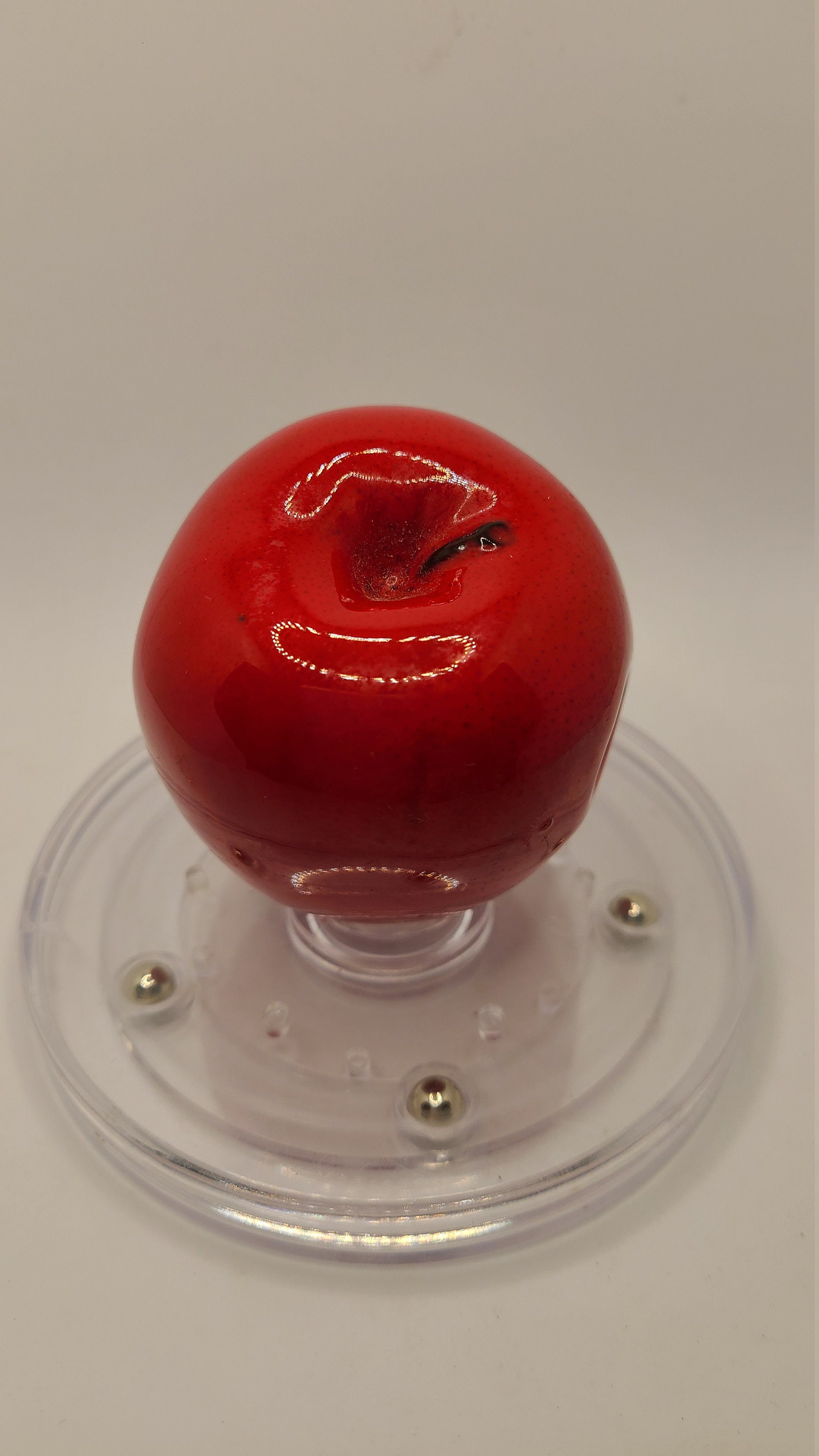 Beautiful Vintage Red Apple Ceramic Art. | Etsy