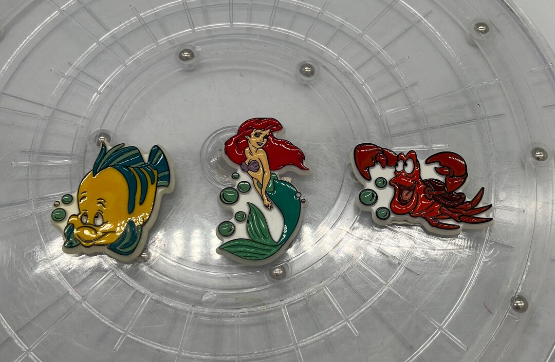 1990’s Disney’s the Little Mermaid Refrigerator Magnets! Ariel ...