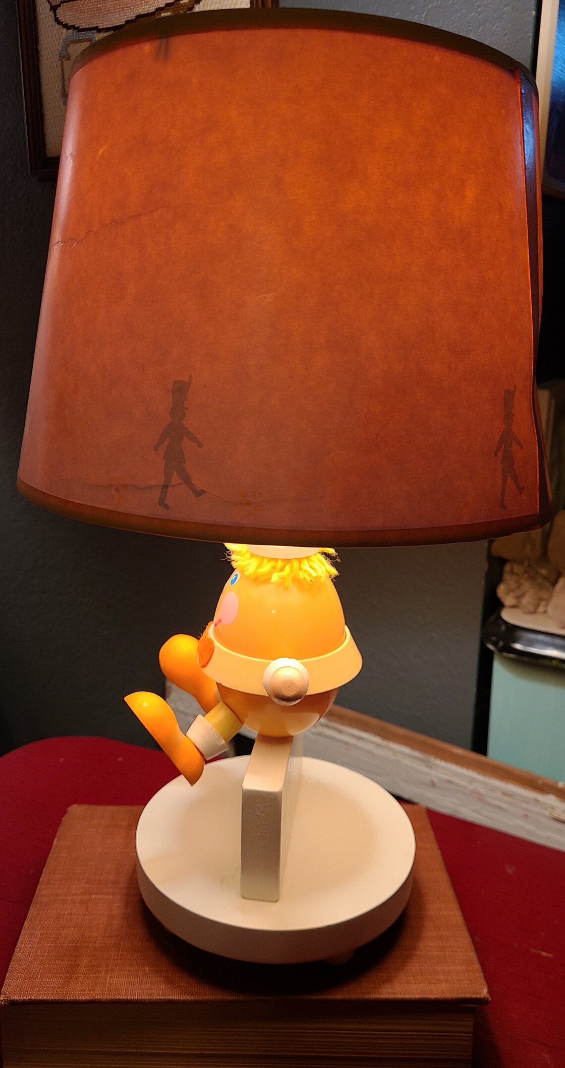 Vintage Whimsical Nursery Humpty Dumpty Lamp. | Etsy