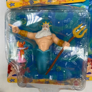 1990’s Disney’s the Little Mermaid Toy Figures Mint in Pack! Sold ...