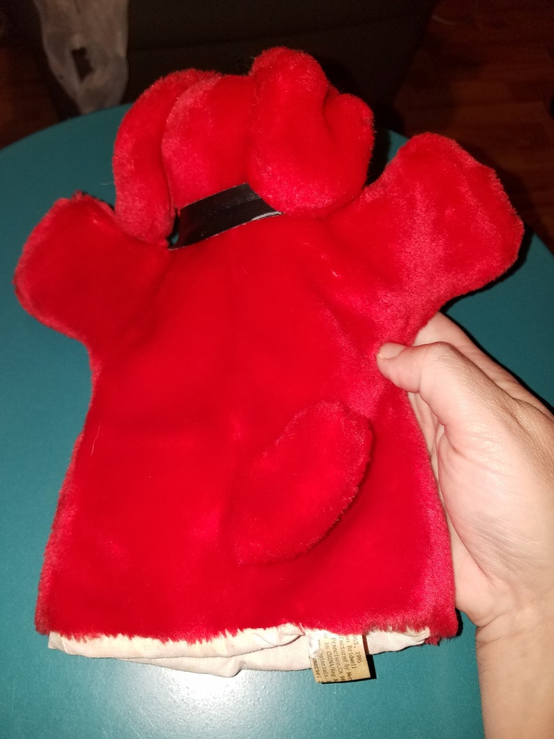 Vintage Clifford the Big Red Dog Hand Puppet Hand Puppets - Etsy