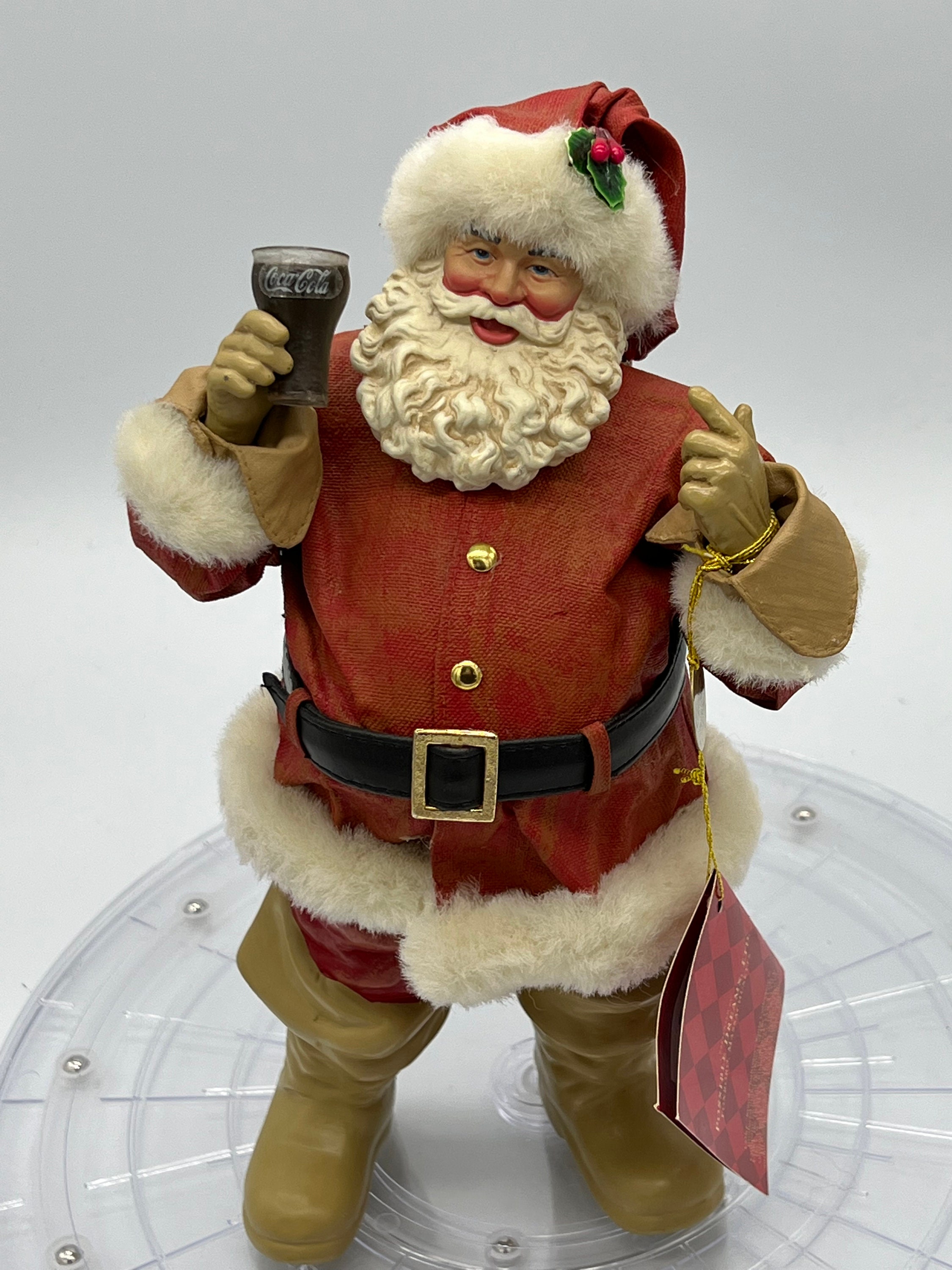 Clothique Coca-cola Santa Claus Figurine. - Etsy