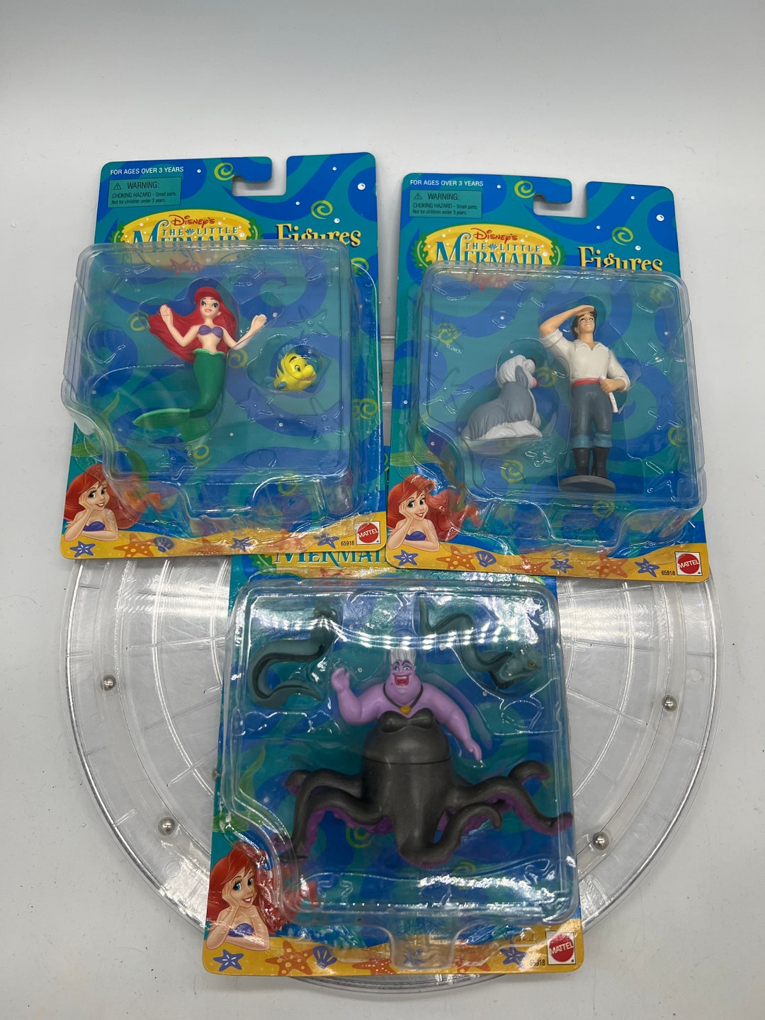 1990’s Disney’s the Little Mermaid Toy Figures! Sold Separately! - Etsy