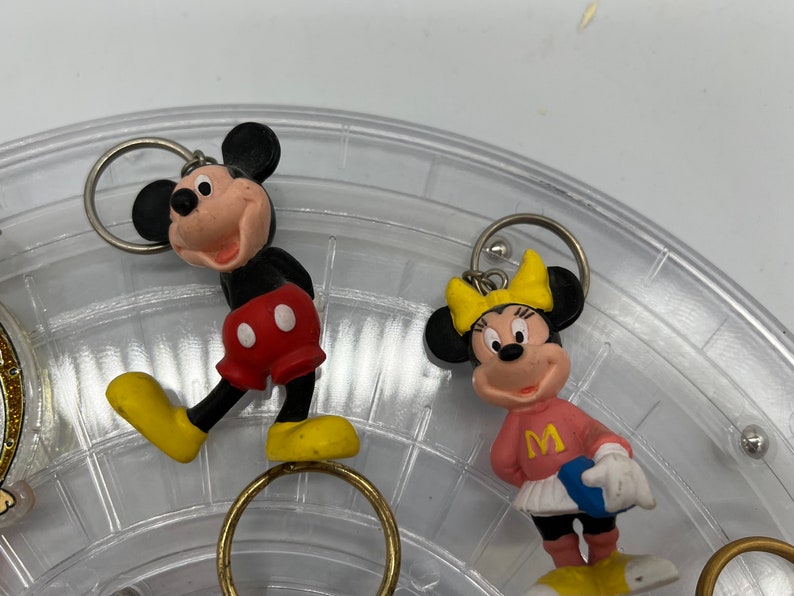 1980s and 1990s Disney Mickey and Minnie Mouse Key Chains. - Etsy