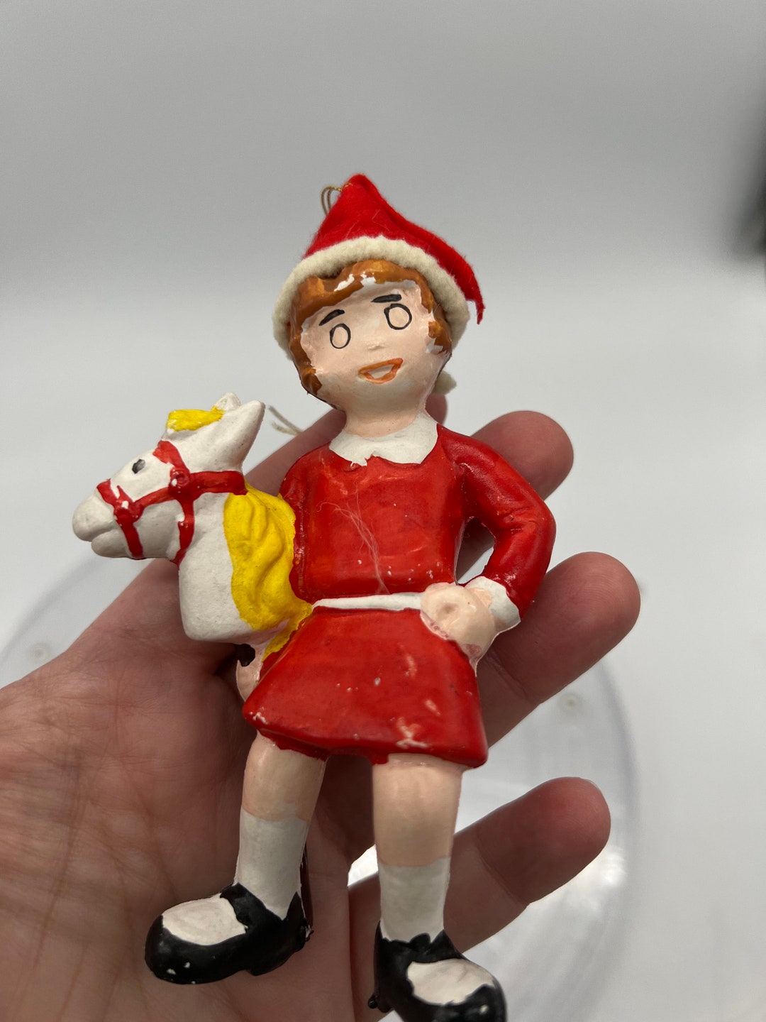 Vintage Orphan Annie 5 Inch Christmas Tree Ornament. Christmas Orphan ...