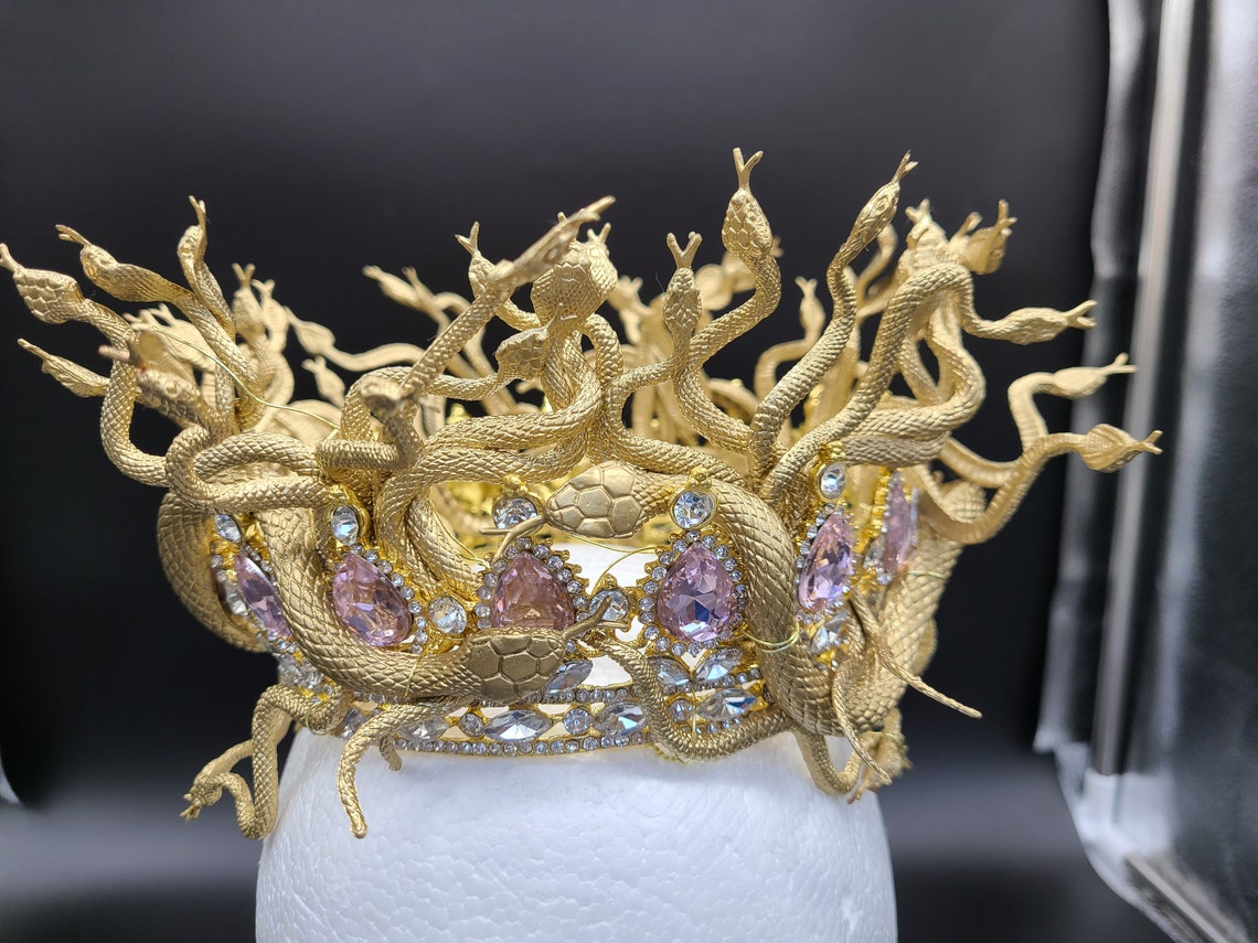 Medusa Crown Headpiece. Gorgon Headpiece. Cosplay. | Etsy
