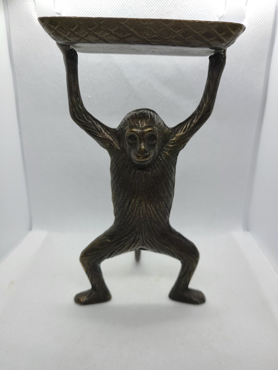 Vintage Cast Metal Monkey Coin Tray, Key Holder, Mens Wallet Valet - Etsy