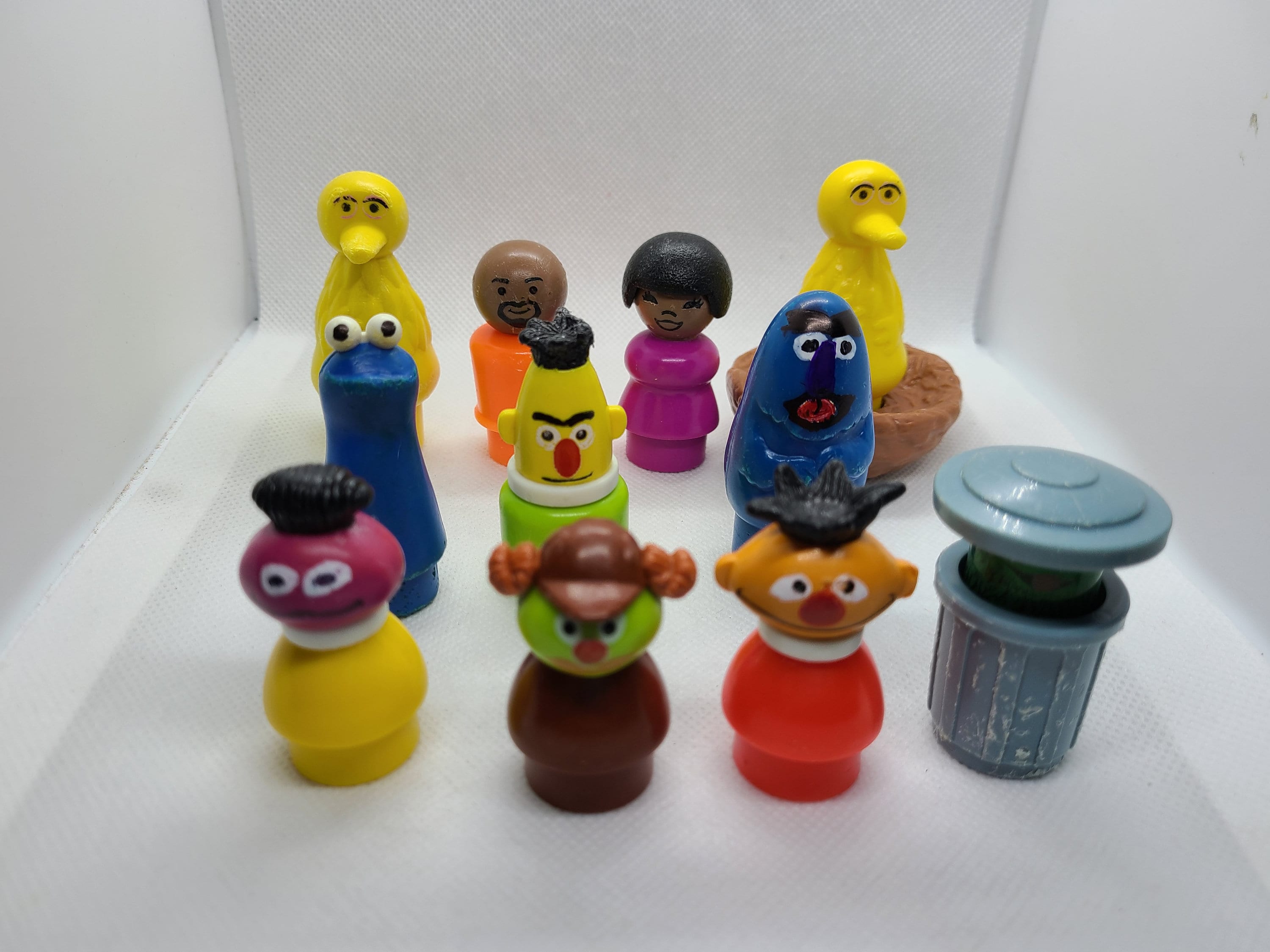 Vintage Fisher-Price Little People Sesame Street Characters. | Etsy