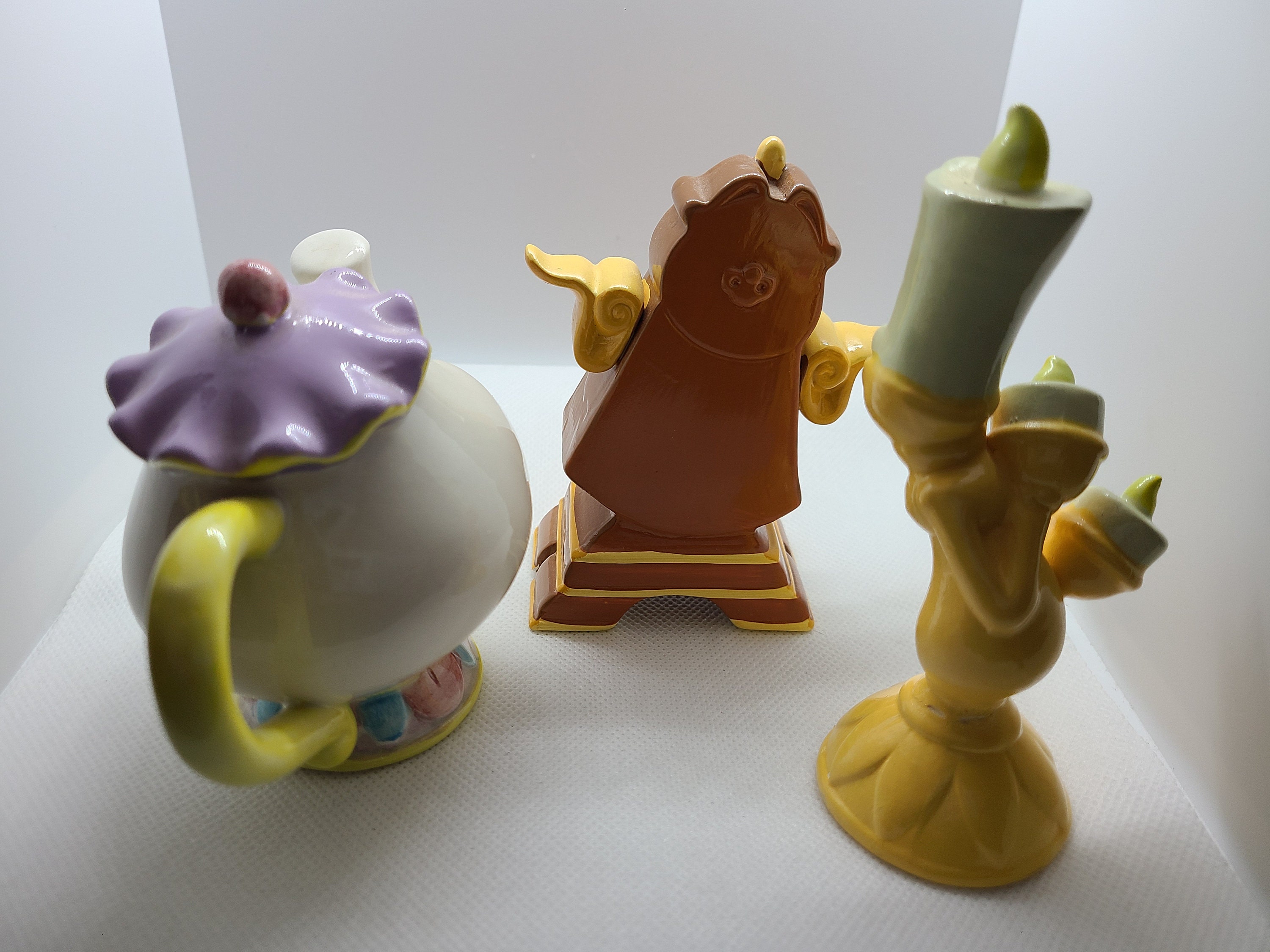 1990s Disney's Beauty and the Beast Miss. Potts Lumiere - Etsy